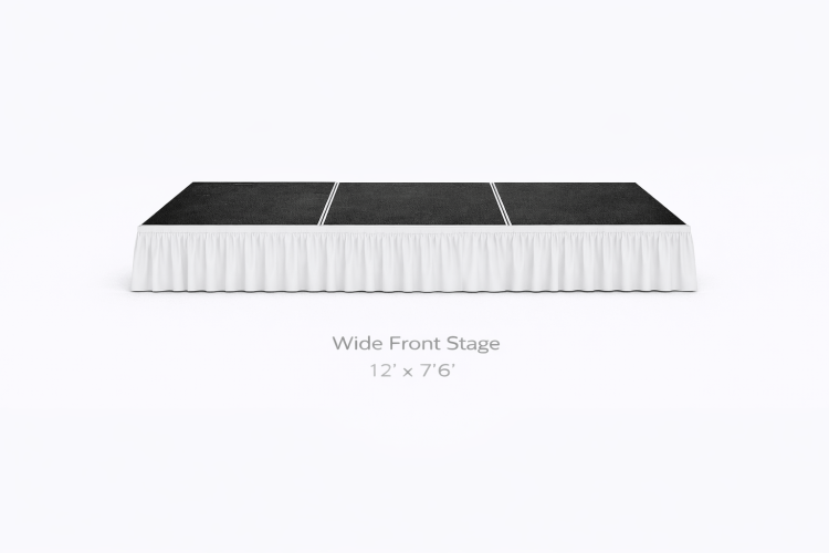 Wide Front Stage - 23' height | Winnipeg
