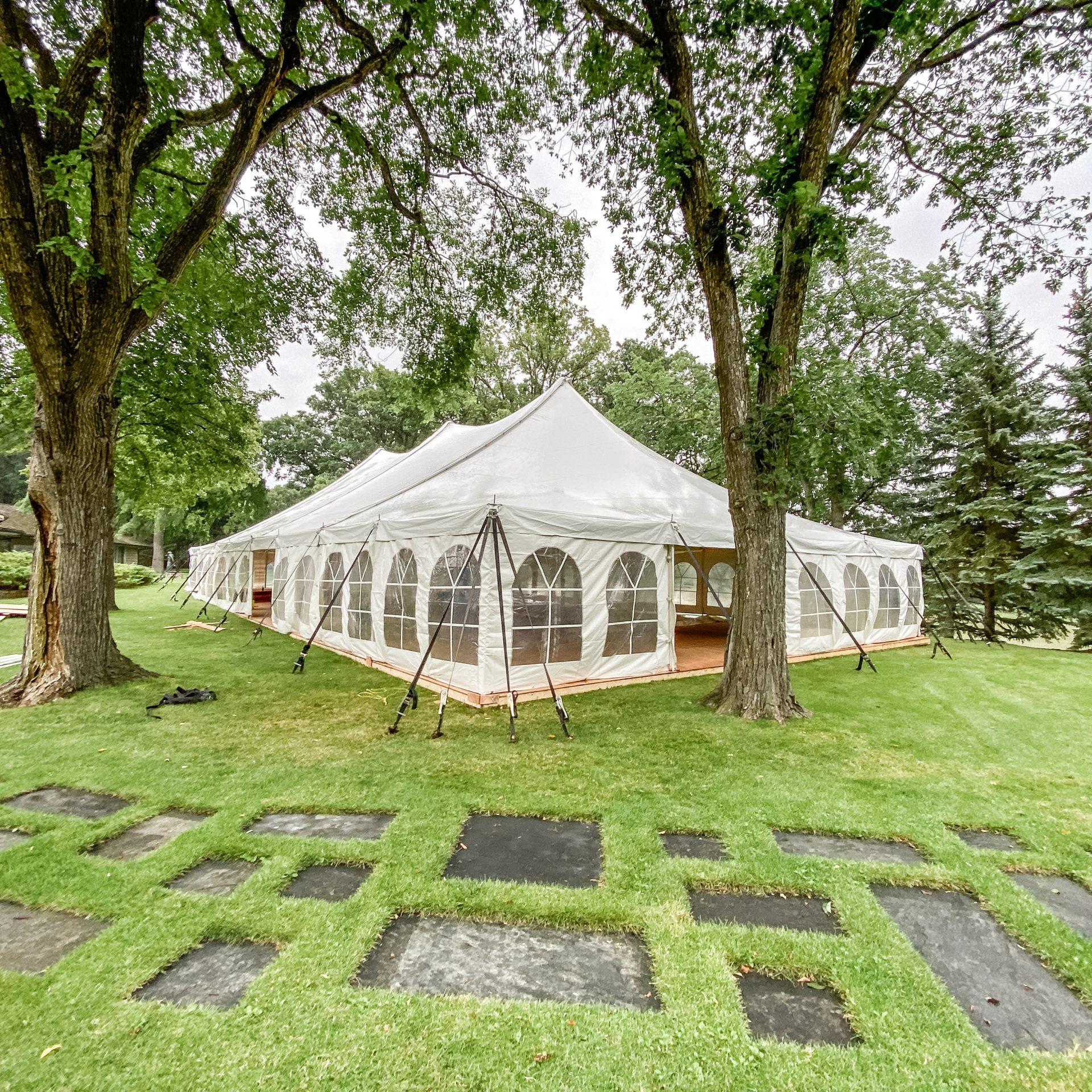 Tent Washing | Pinnacle Event Rentals