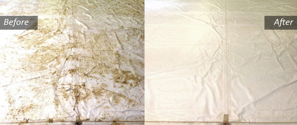 Tent Washing | Pinnacle Event Rentals
